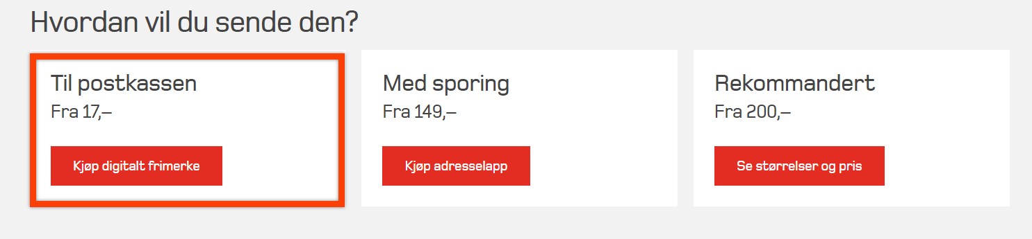 Sende brev fra din egen postkasse med et digitalt frimerke - Seniornett ...