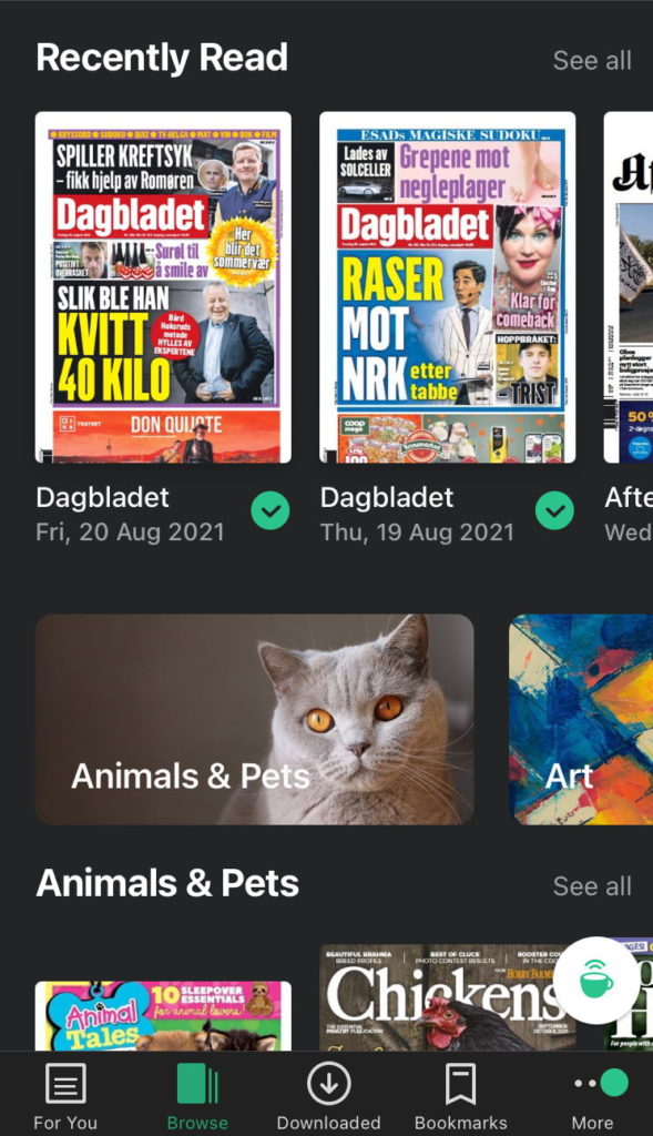 Ukens app: Pressreader - Seniornett Norge