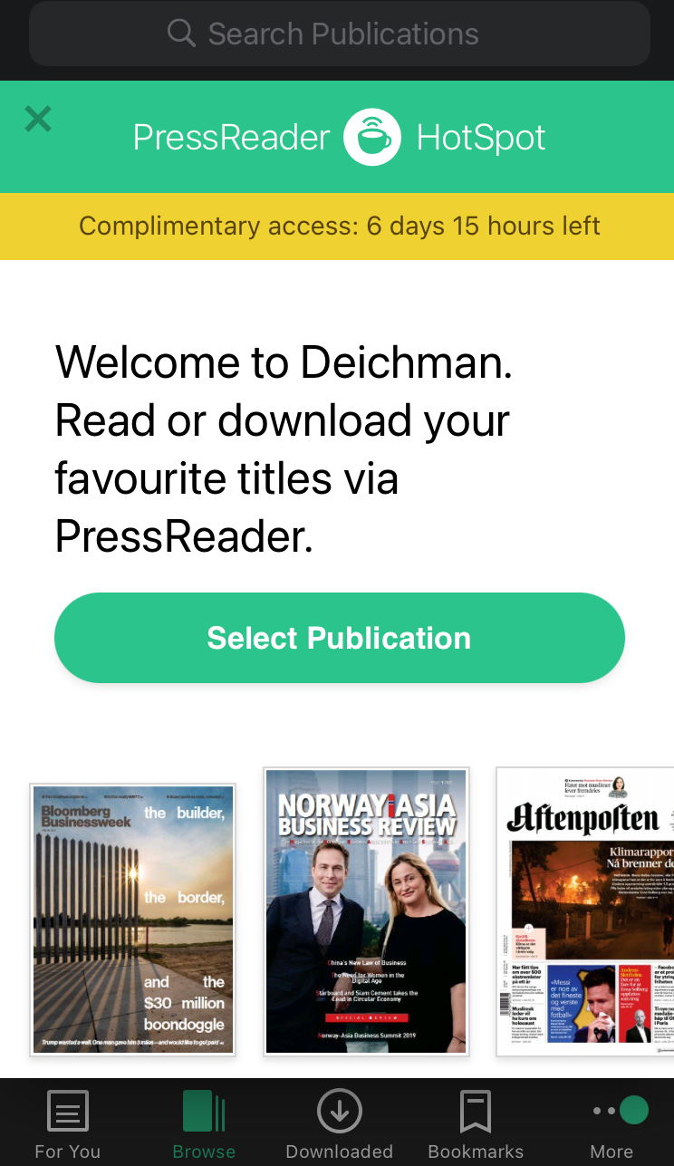 Ukens app: Pressreader - Seniornett Norge