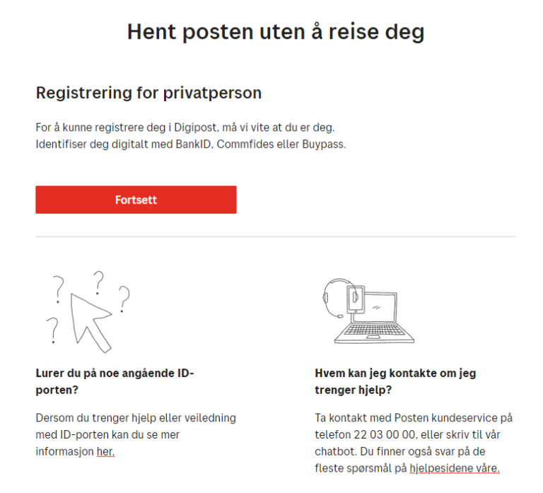 Anbefalt: App Digipost - Seniornett Norge