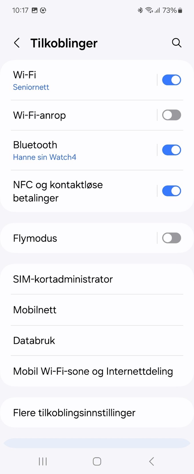 Hvordan koble smarttelefon til wifi-nettverk - Seniornett Norge