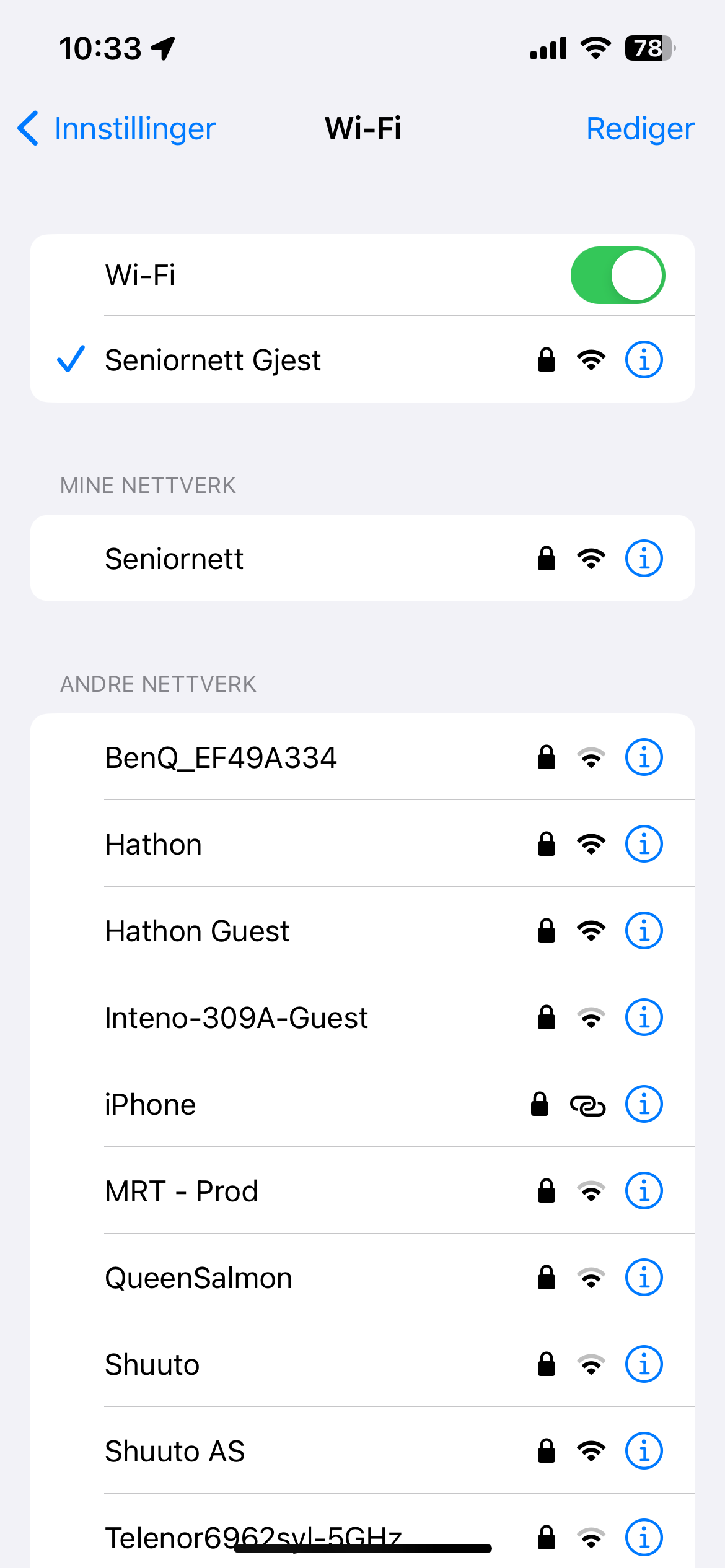 Hvordan koble smarttelefon til wifi-nettverk - Seniornett Norge