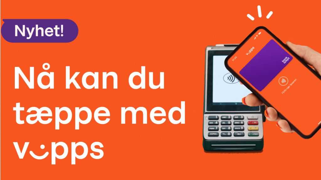 Nå kan du tæppe med Vipps - Seniornett Norge