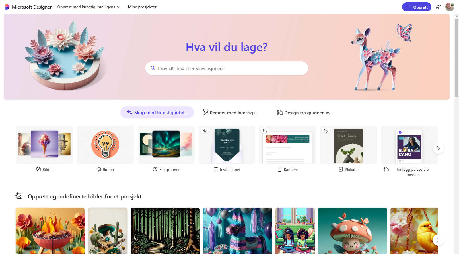 Lag og rediger bilder med KI - Seniornett Norge