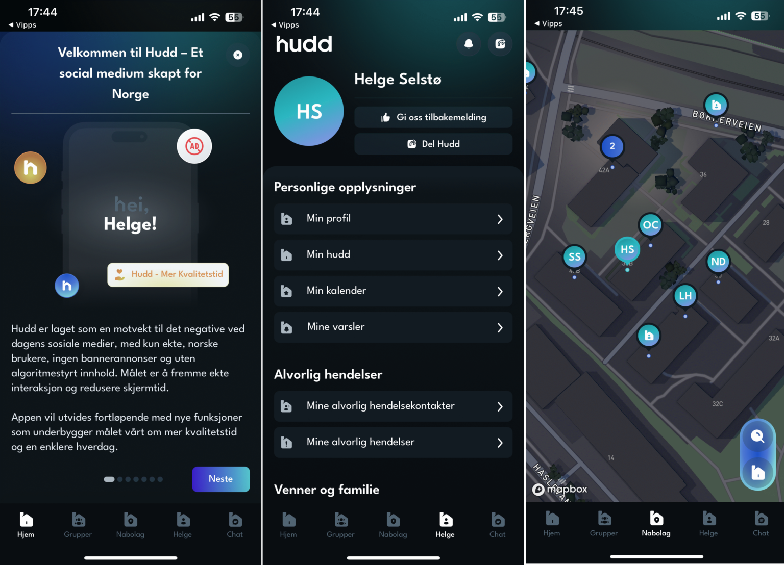 Anbefaling: app Hudd - Seniornett Norge