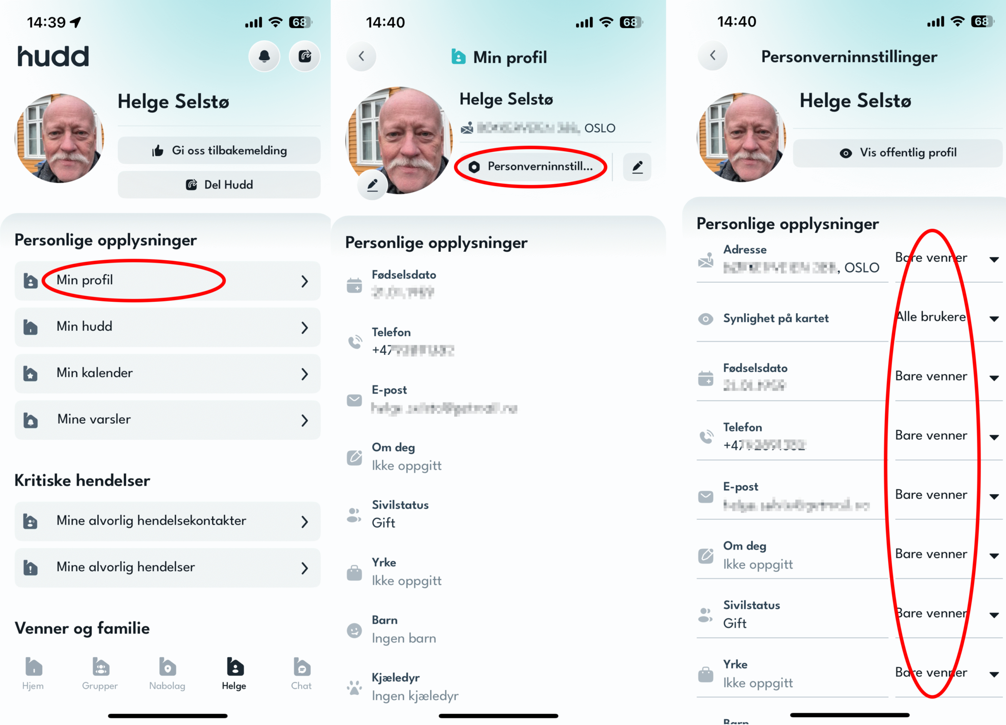 Anbefaling: app Hudd - Seniornett Norge