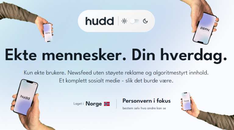 Anbefaling: app Hudd - Seniornett Norge