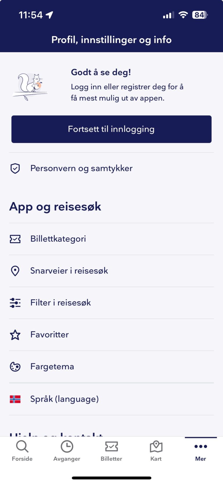 Ukens anbefaling: Entur. App og nettsted - Seniornett Norge